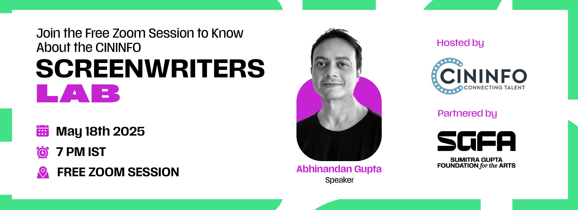 Curious About the Fully Funded Cininfo Screenwriters Lab? - CinInfo